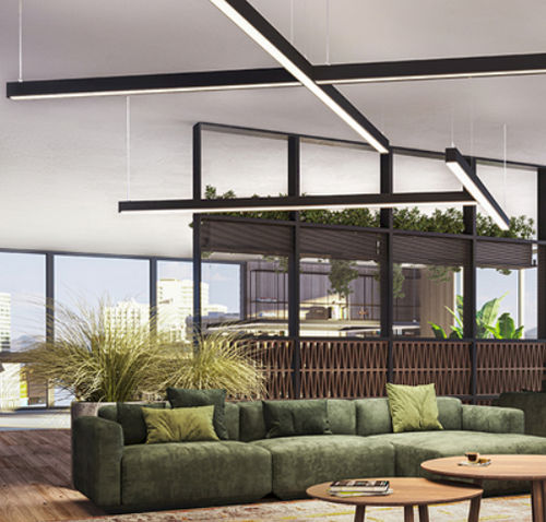 Luminaire emboîtable - C80-WR G2 - GLAMOX - suspendu / à LED / linéaire