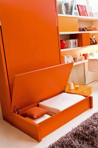 Lit escamotable - ALTEA RELAX - Clei - simple / contemporain / pour ...