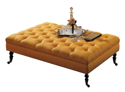 Table basse de style - CAPITONNÈ - Domingolotti - en tissu ...