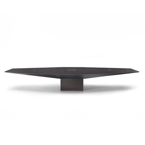 Table de réunion contemporaine - EUCLIDEO - i4 MARIANI - en placage de ...