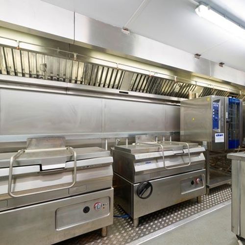 Cuisine professionnelle en inox - Algeco - modulaire / droite / petite