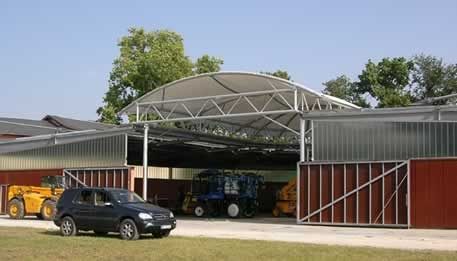 Structure tendue sur ossature métallique - Spécial Textile - pour ...