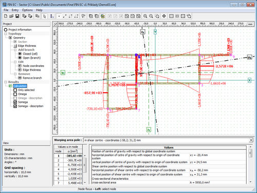 Logiciel de calcul - SECTOR - FINE - d'analyse structurelle / pour structure en acier / 2D