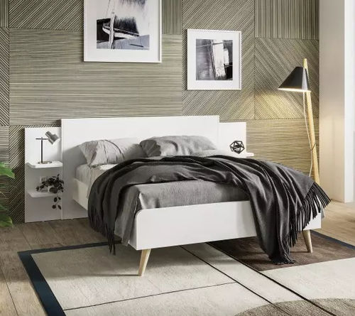 Lit double - BLOOM - Meubles Célio - contemporain / avec rangement ...