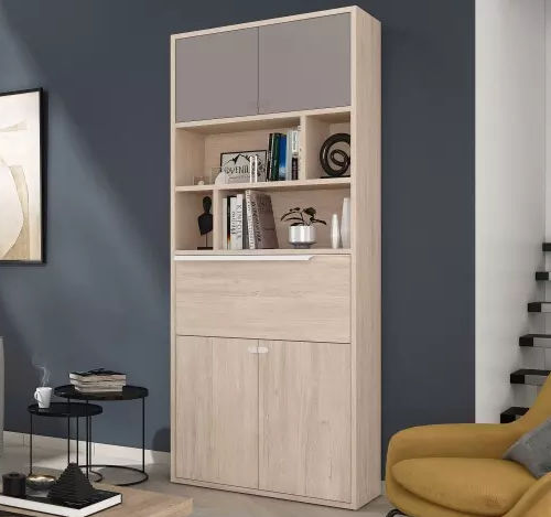 Meuble secrétaire contemporain - SMART - Meubles Célio - en mélaminé ...