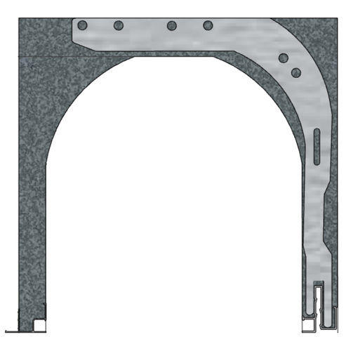 Linteau/coffre en aluminium - R 31 S 30 - FIXOLITE - en acier galvanisé ...