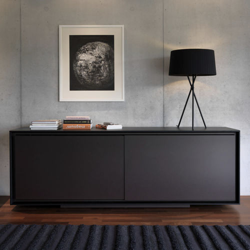 Buffet contemporain - X2 - Mobimex - en bois / avec étagère