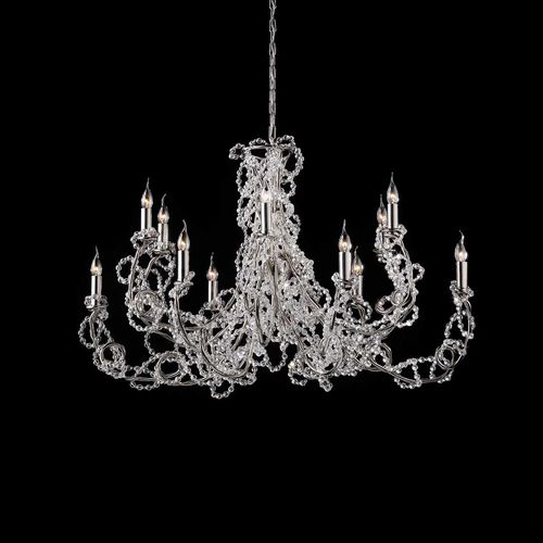 Lustre contemporain - COCO : COCOCO120N - Brand van Egmond - en cristal ...