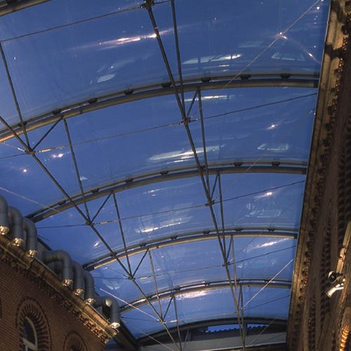 Membrane textile ETFE Texlon® - KAPUZINERCARRÉE, GERMANY - Vector Foiltec - pour structure ...