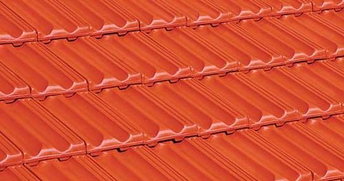 Tuile marseillaise en terre cuite - RED "ENGOBE" - VE-VA