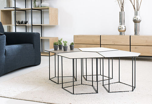 Table basse contemporaine - PENTA - Odesi. Dutch Design Online - en porcelaine / en acier ...