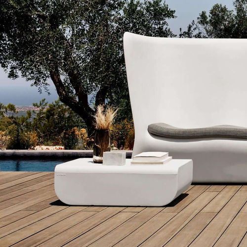 Table basse contemporaine - NOVA - Myyour - en tissu / avec piètement ...