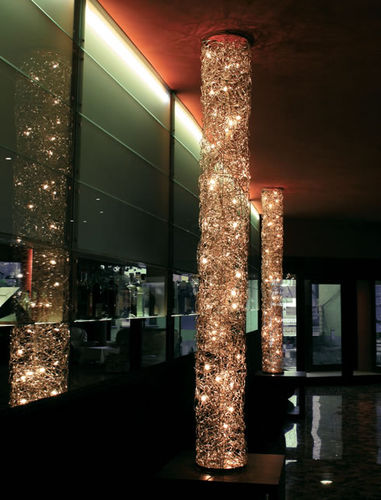 Colonne lumineuse contemporaine - MT. 4 - Knikerboker - en aluminium ...