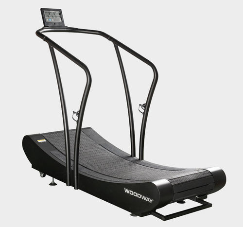 Tapis de course manuel - XL - Woodway - courbé