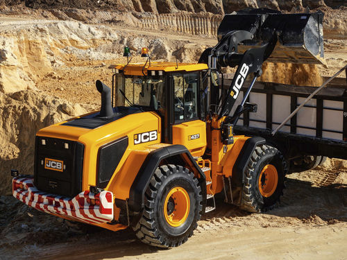 Chargeuse sur pneus - 437 - JCB Deutschland GmbH - pour chantier / diesel / Tier 4 intermédiaire