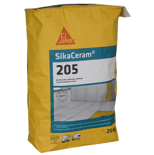 Mortier-colle pour carrelage - SikaCeram®-205 - Sika France SAS ...