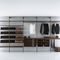 Dressing mural - STORAGE - Porro - contemporain / en bois / en aluminium