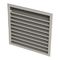 Grille de ventilation en inox - SERIES WLSS - Monodraught - carrée